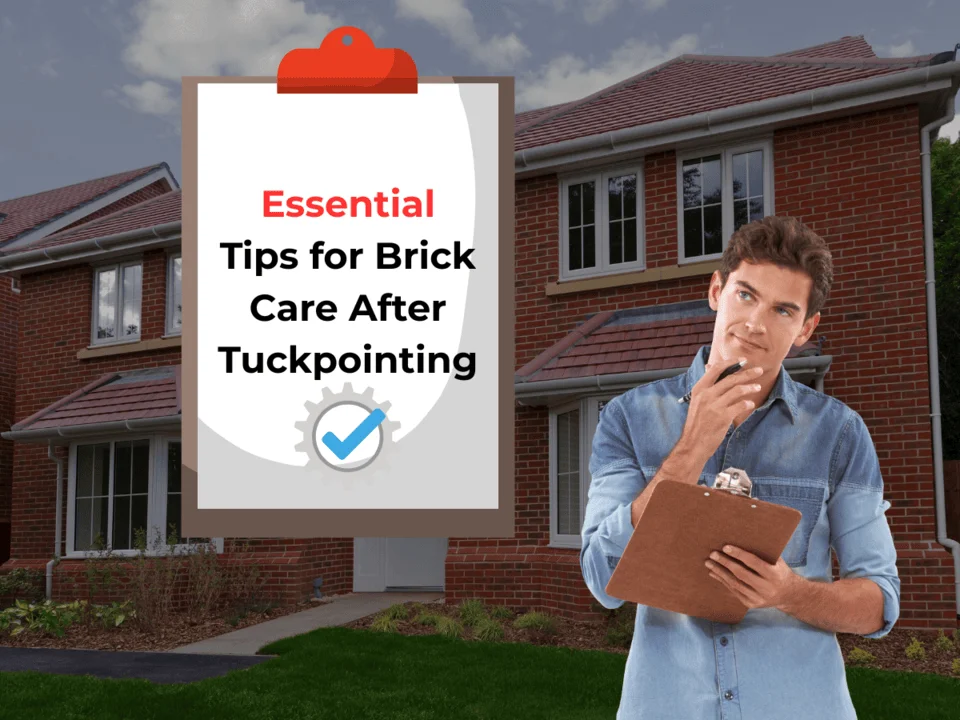 How to Care for Brick After Tuckpointing Maintenance Repairs