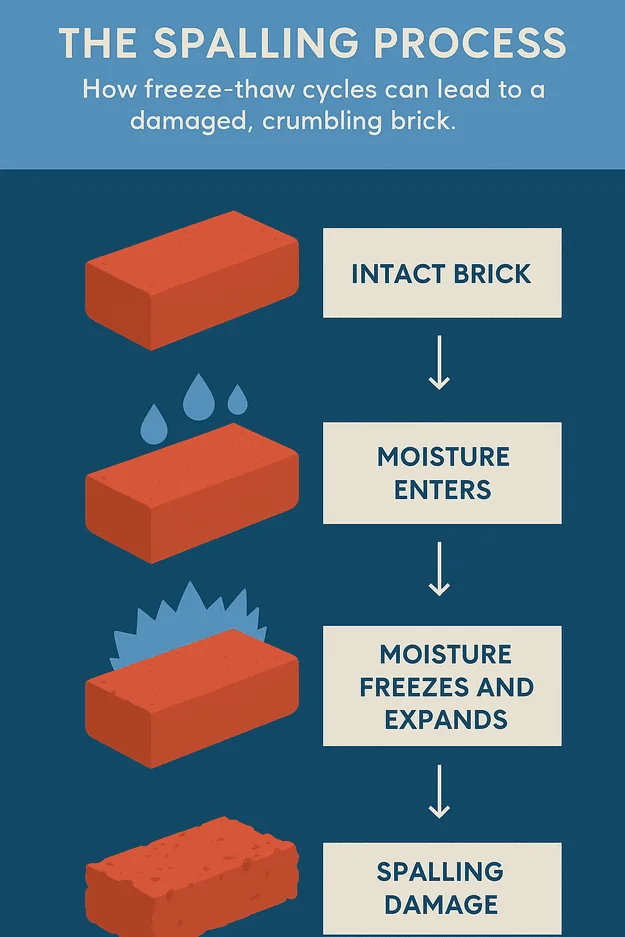 Spalling of Brick Guide and How to Prevent Costly Damage